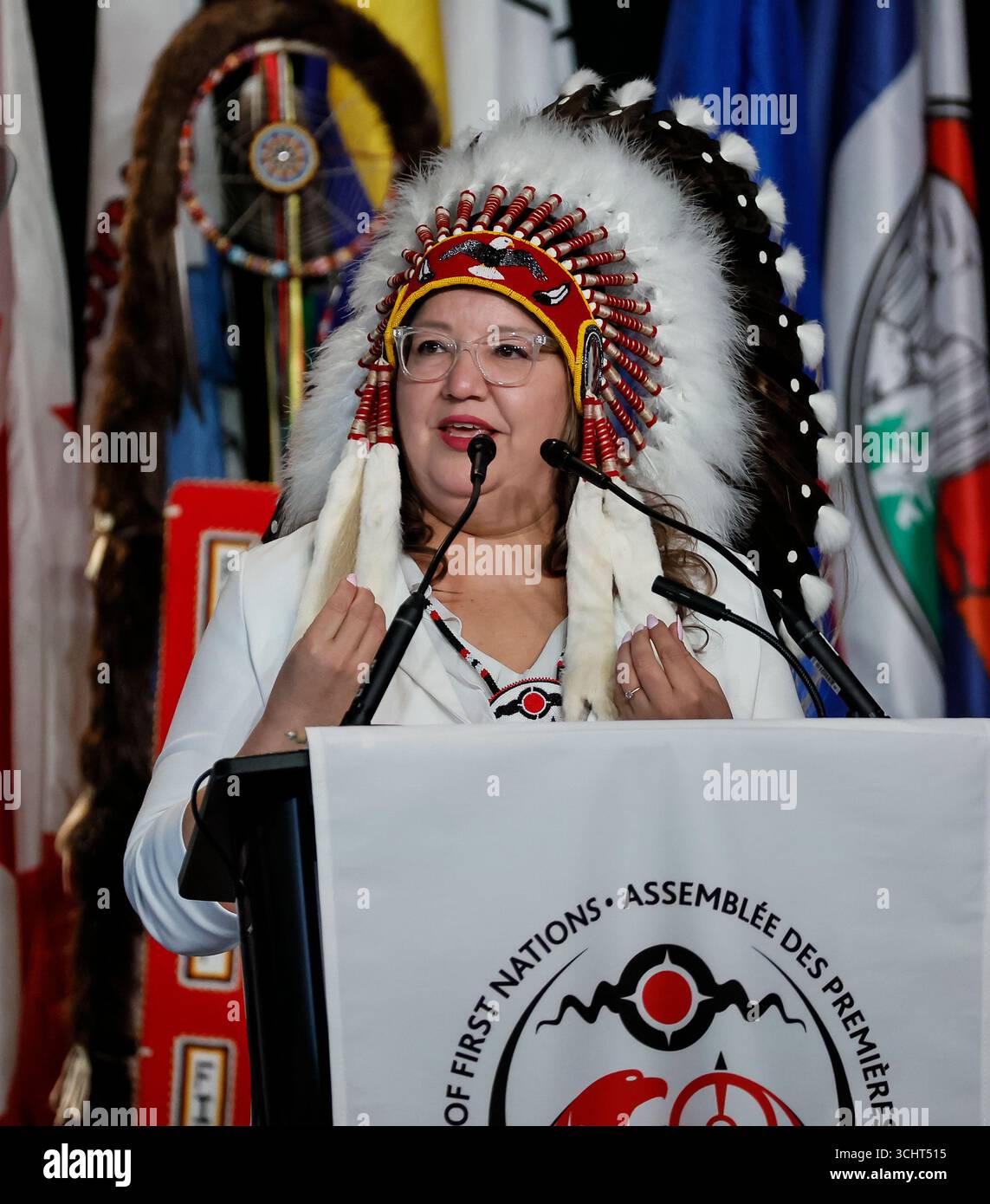 Assembly of First Nations (AFN) National Chief Cindy Woodhouse Nepinak ...