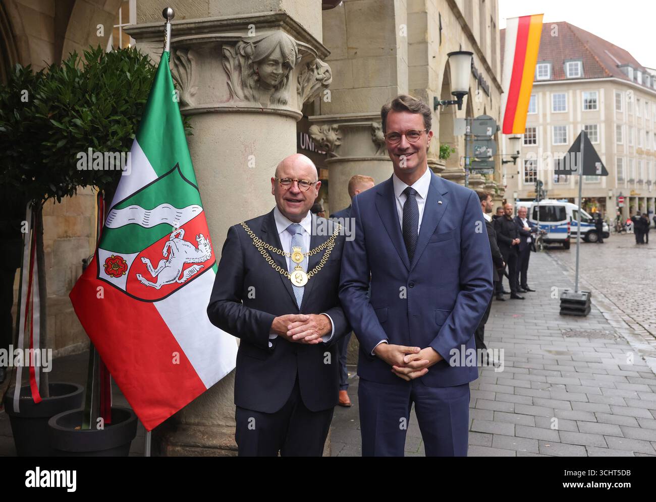 firo: 01.09.2025 Politics Inaugural visit of Federal Chancellor ...