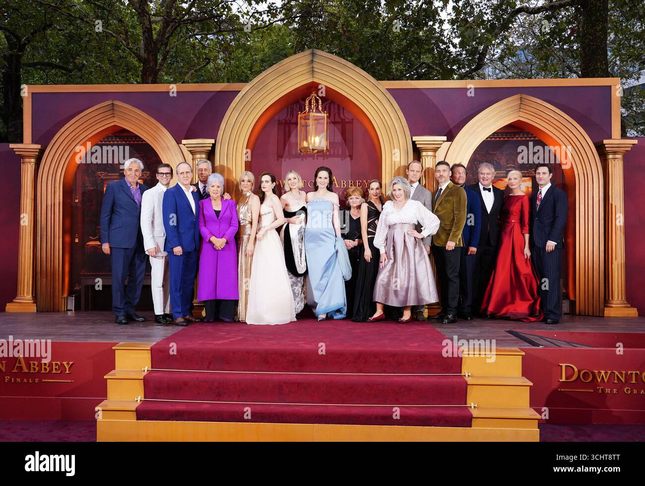 (left to right) Jim Carter, Allen Leech, Kevin Doyle, Douglas Reith ...