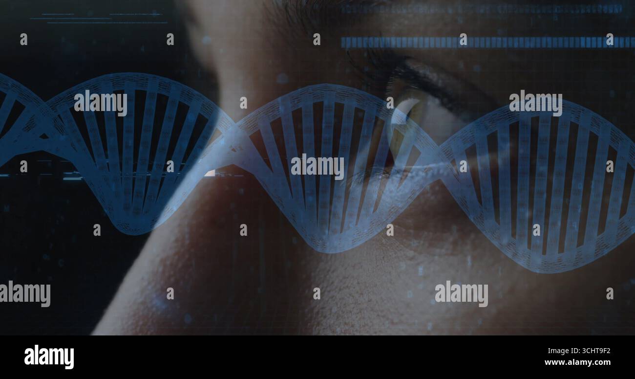 Up female technology overlaying hi-res stock photography and images - Alamy