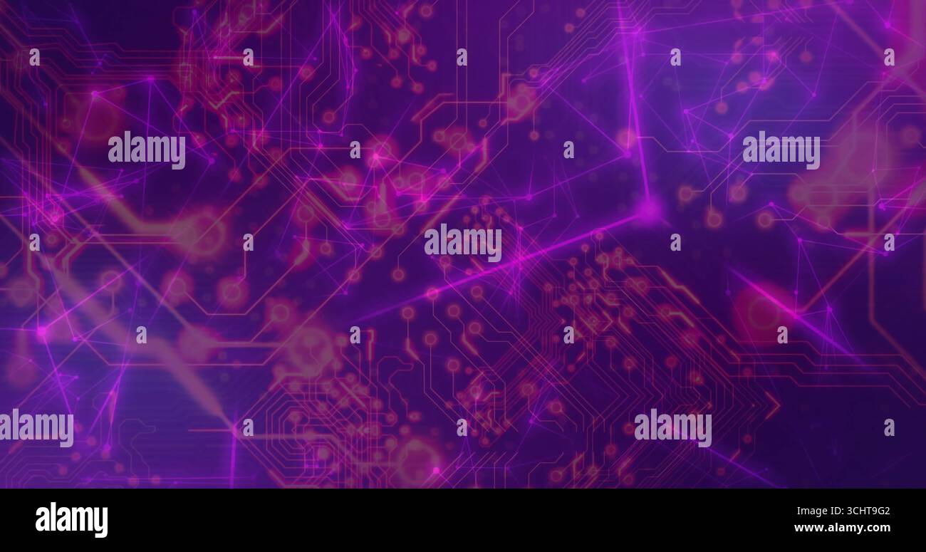 Displaying glowing circuit lines hi-res stock photography and images ...