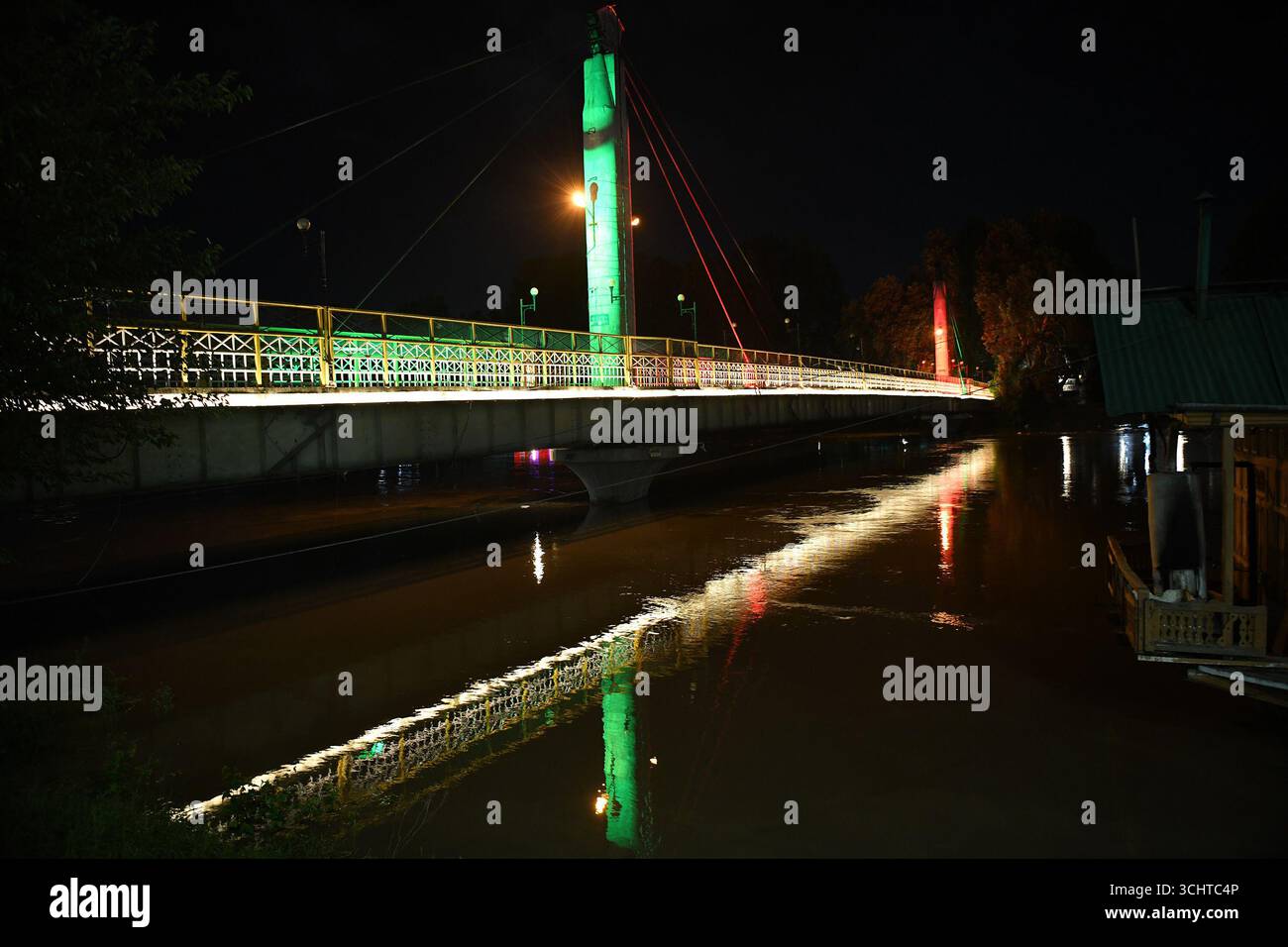 September 3, 2025, Srinagar, Jammu And Kashmir, India: A view of River ...