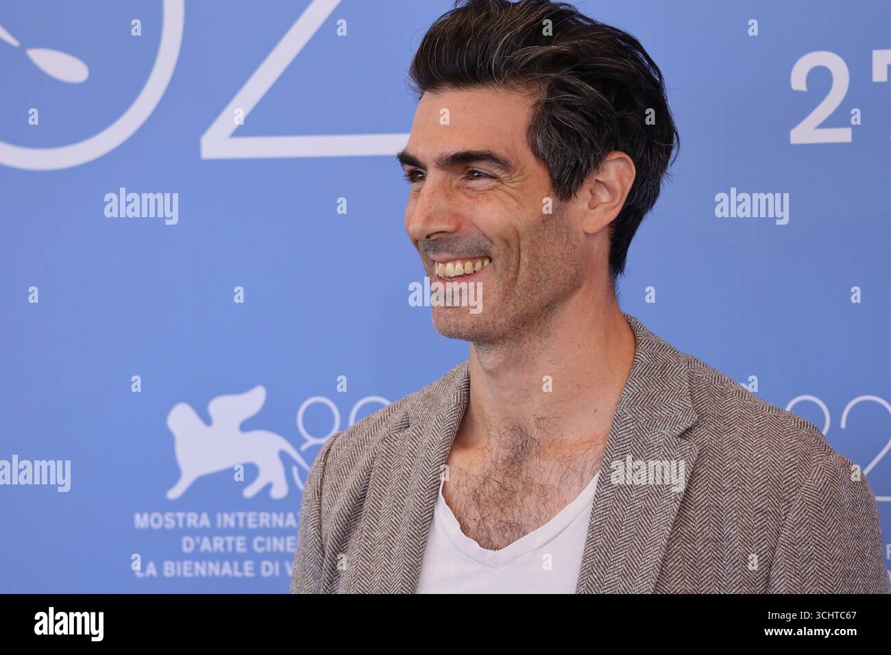 Venice, Italy, 3rd September, 2025. Louis Cancelmi at the photo call ...