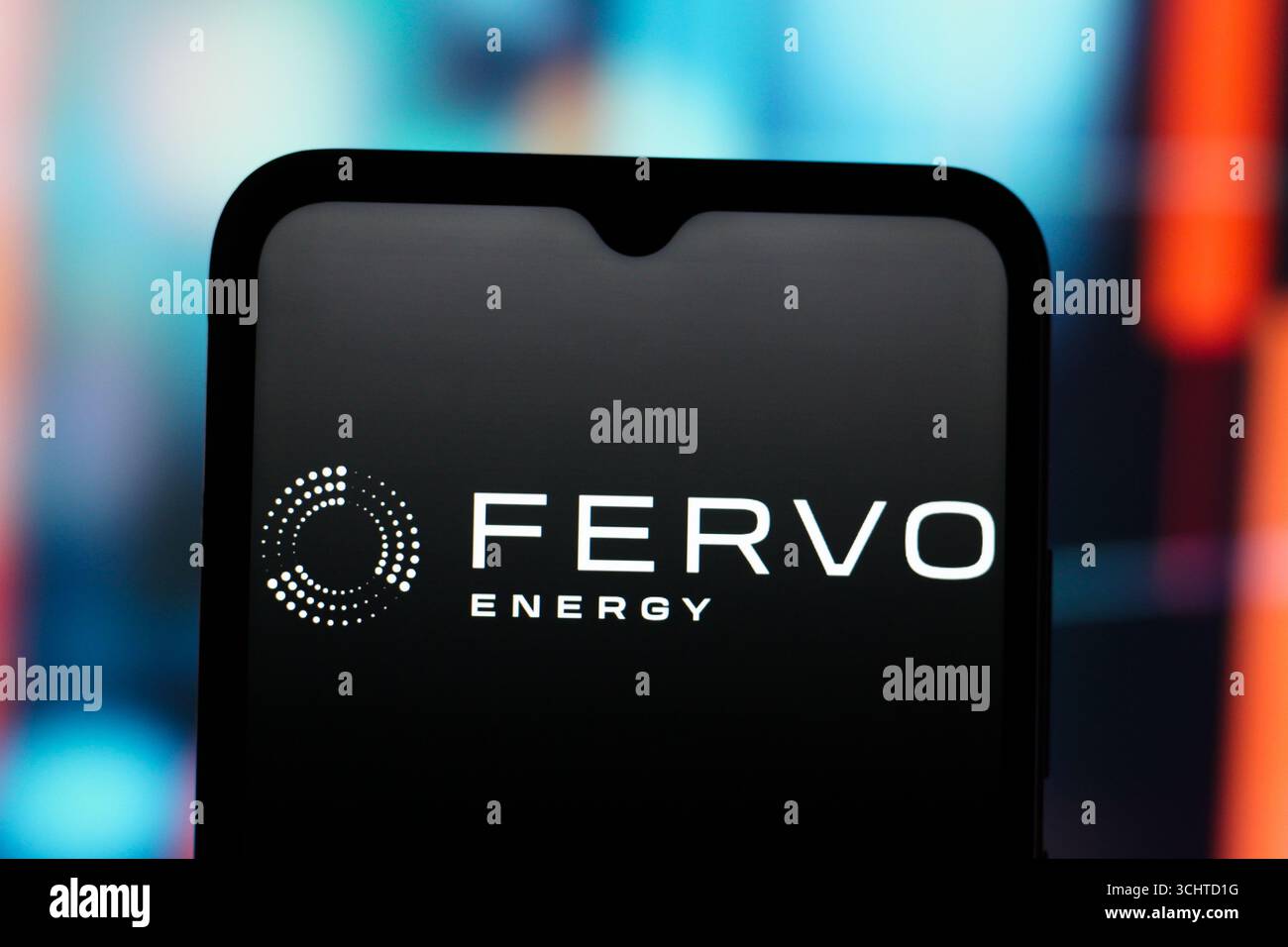 September 3, 2025, Canada: In this photo illustration, the Fervo Energy ...