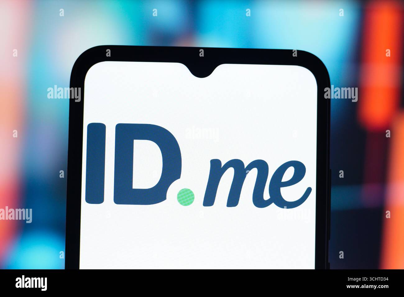 September 3, 2025, Canada: In this photo illustration, the ID.me ...