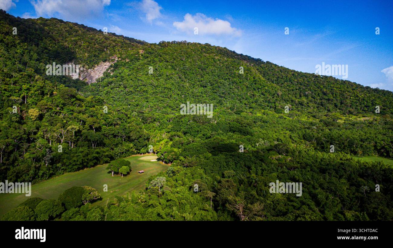 Aerial view beautiful green valley hi-res stock photography and images ...