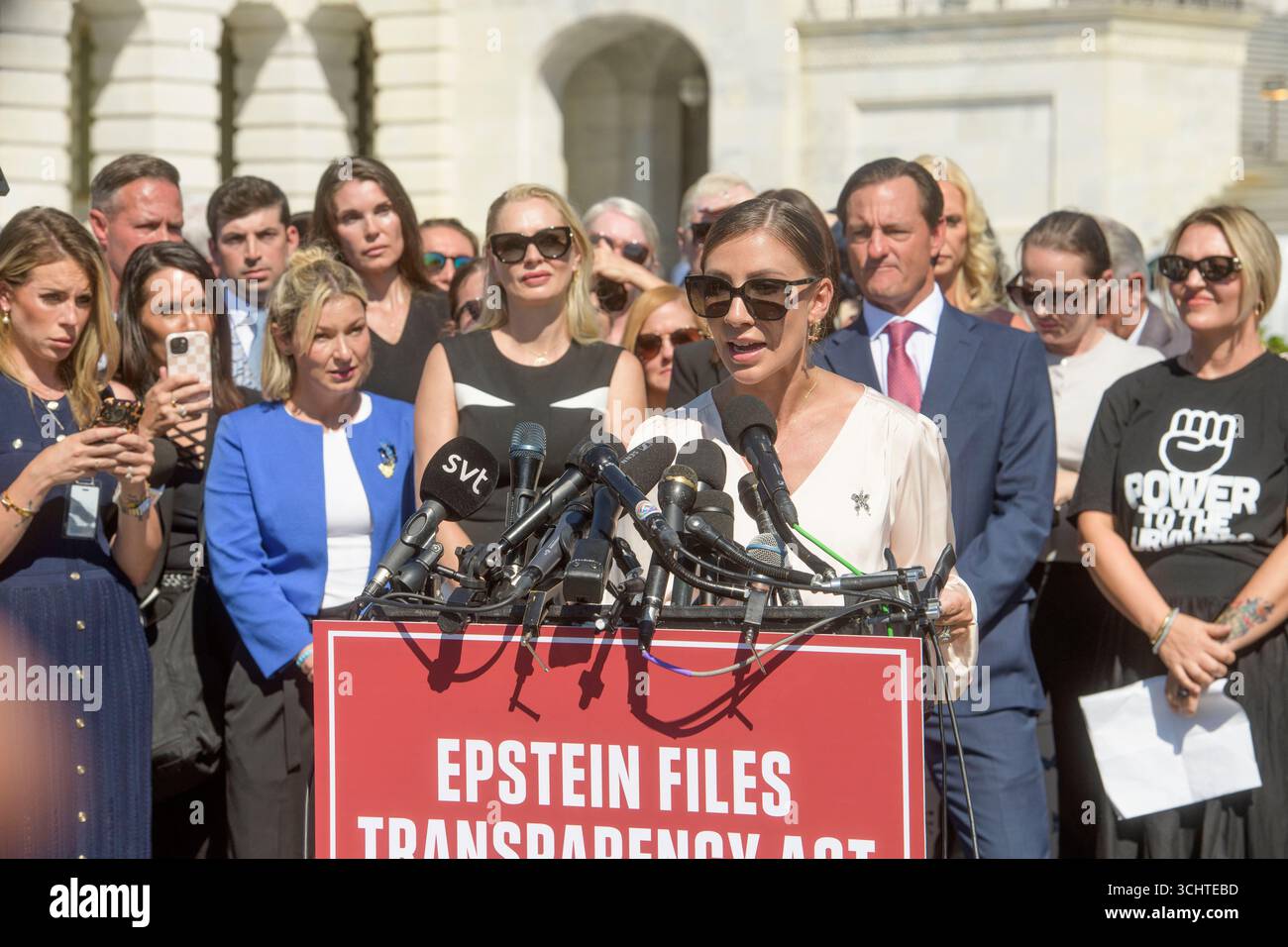 Marina Lacerda speaks during a news conference regarding the release of ...
