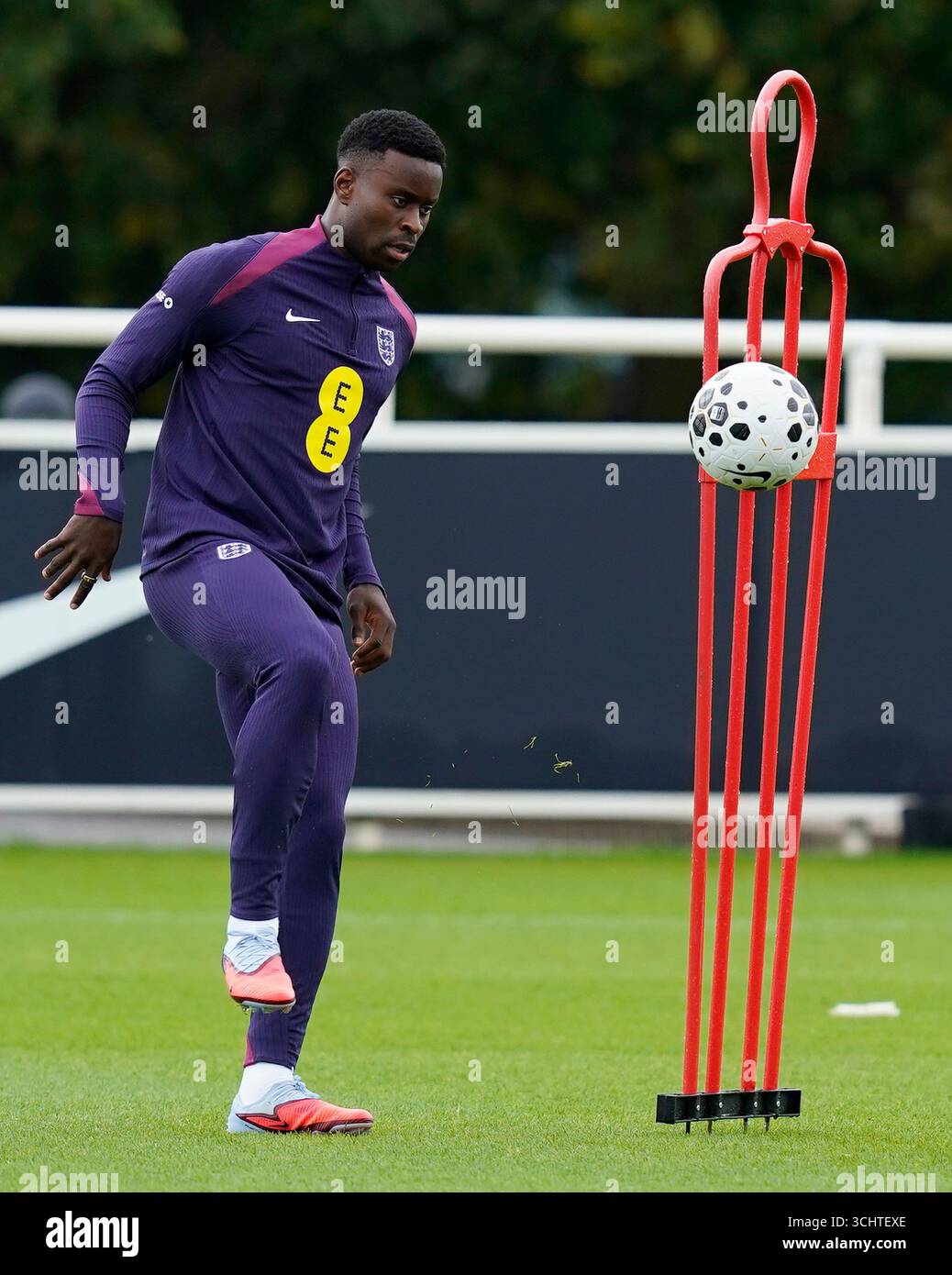 Marc Guehi of England during an England training session at St George's ...
