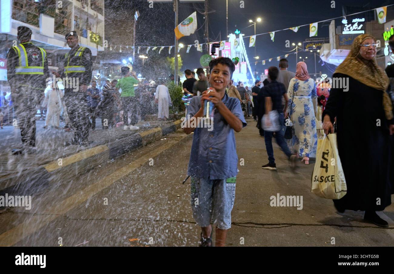 People commemorate the Mawlid al-Nabi holiday celebrating the birthday ...