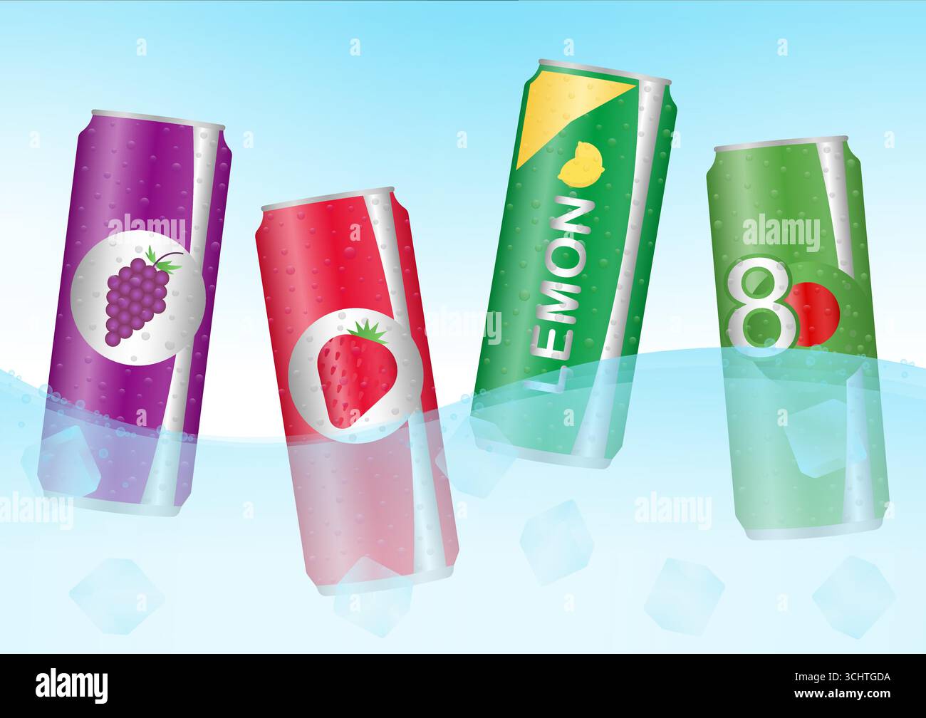 Refreshing fizzy Stock Vector Images - Alamy