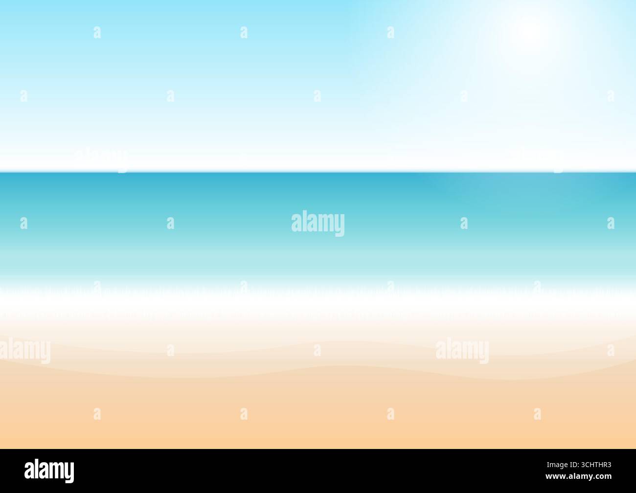 Beautiful tropical beach background sand Stock Vector Images - Alamy
