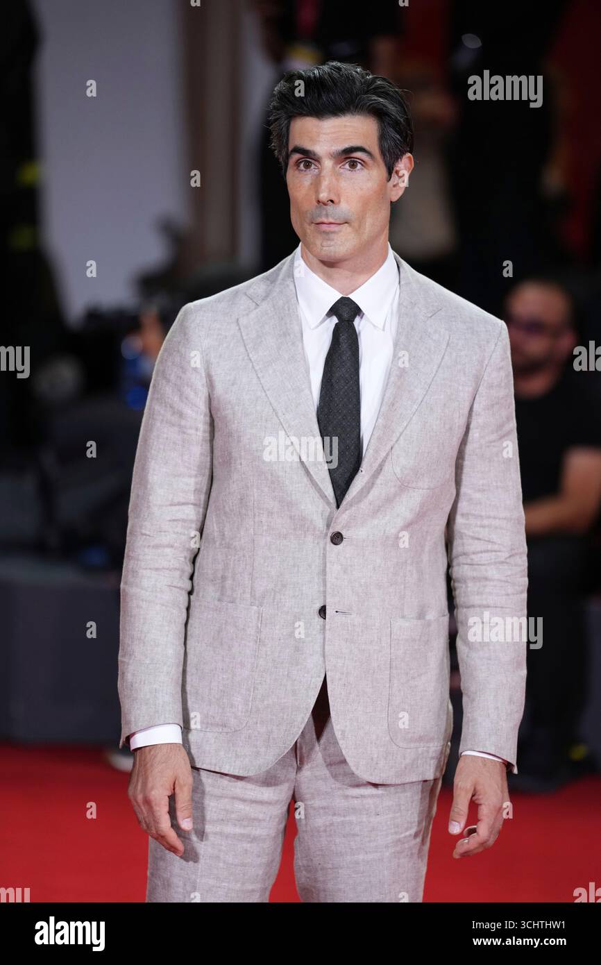 Louis Cancelmi poses for photographers on the red carpet for the film ...