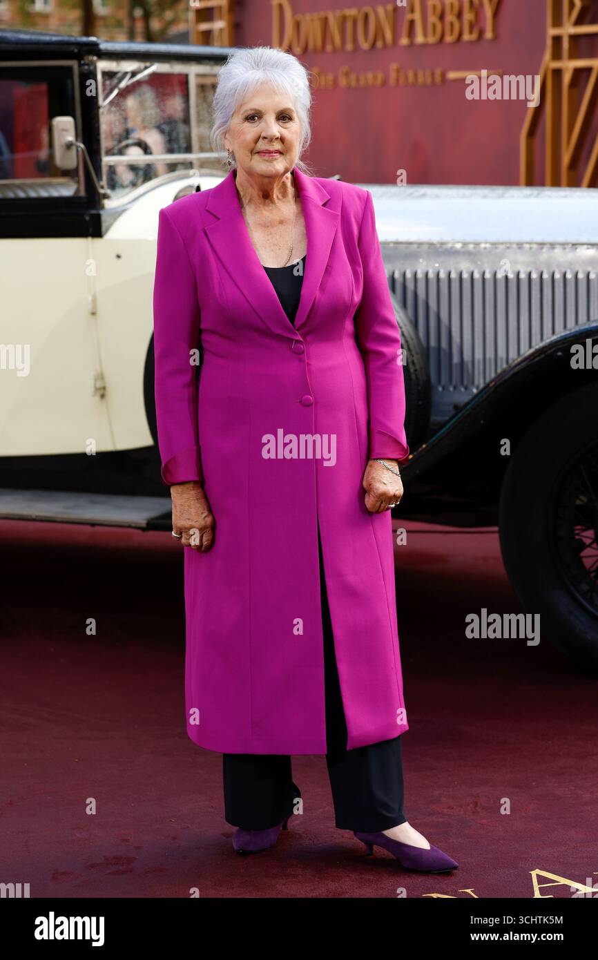 Penelope Wilton poses for photographers upon arrival at the world ...