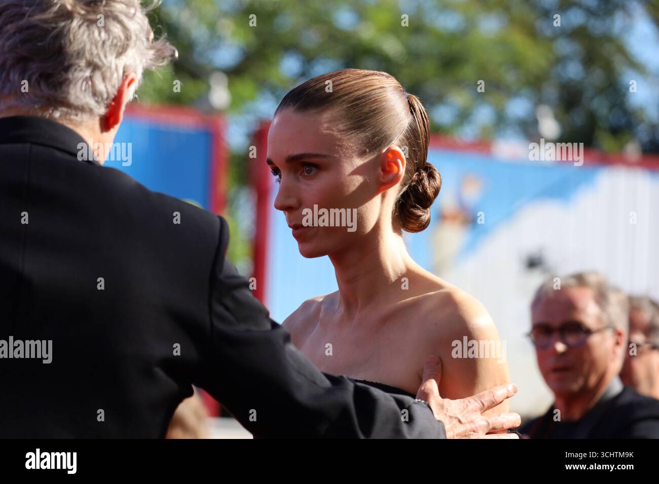 Venice, Italy, 3rd September, 2025. Rooney Mara arriving on the red ...