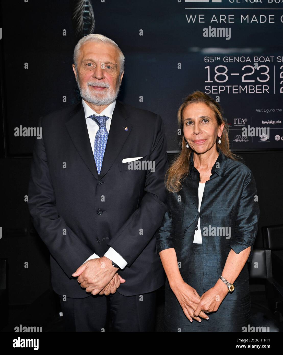Monza, Italy Genoa International Boat Show presentation conference of ...