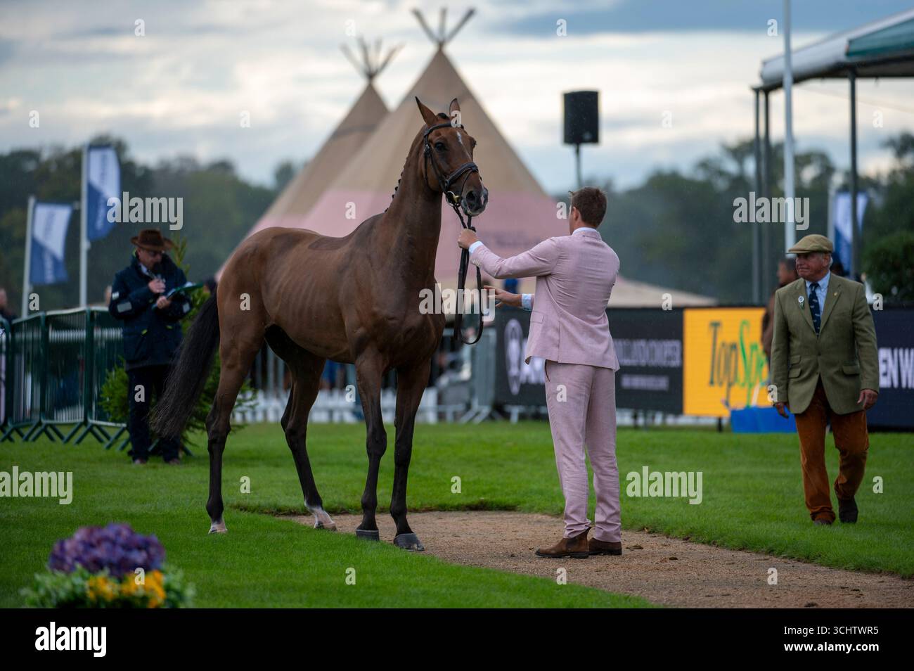 Stamford, UK. 3rd Sep, 2025. Arthur Marx and Church'ile representing ...