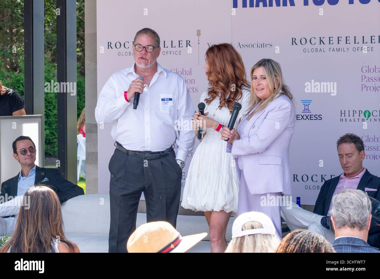 J Bradley Hilton, CherylYoung and Andrea Bartzen attends Global Passion ...
