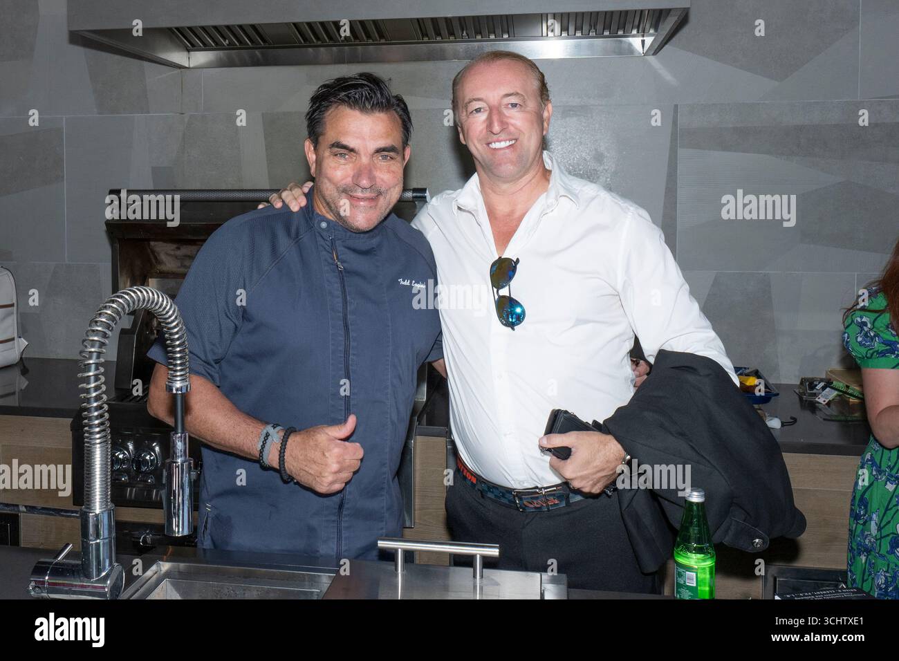 Todd English and Price Mario-Max Schaumbur-Lippe attends Global Passion ...