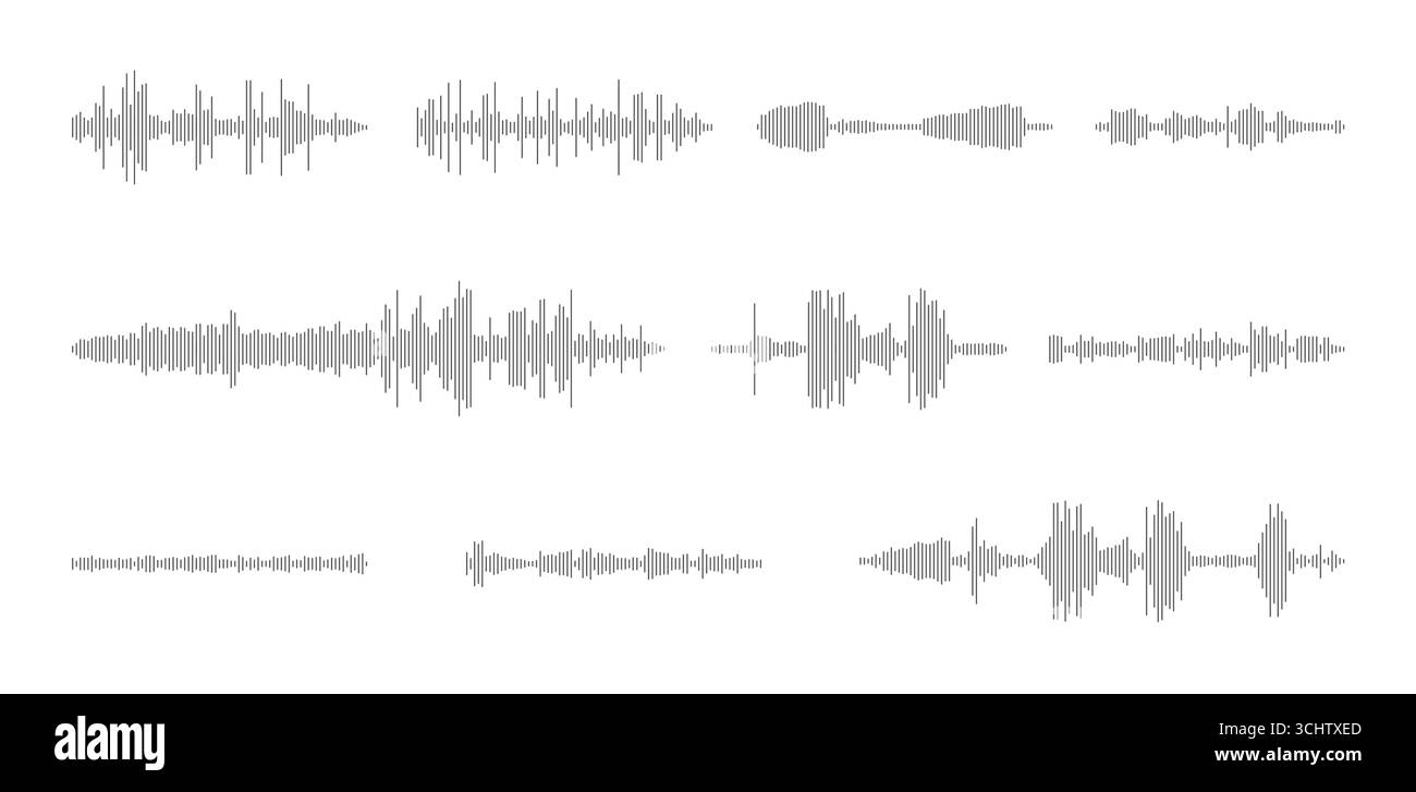 Audio chat bubble pattern Stock Vector Images - Alamy