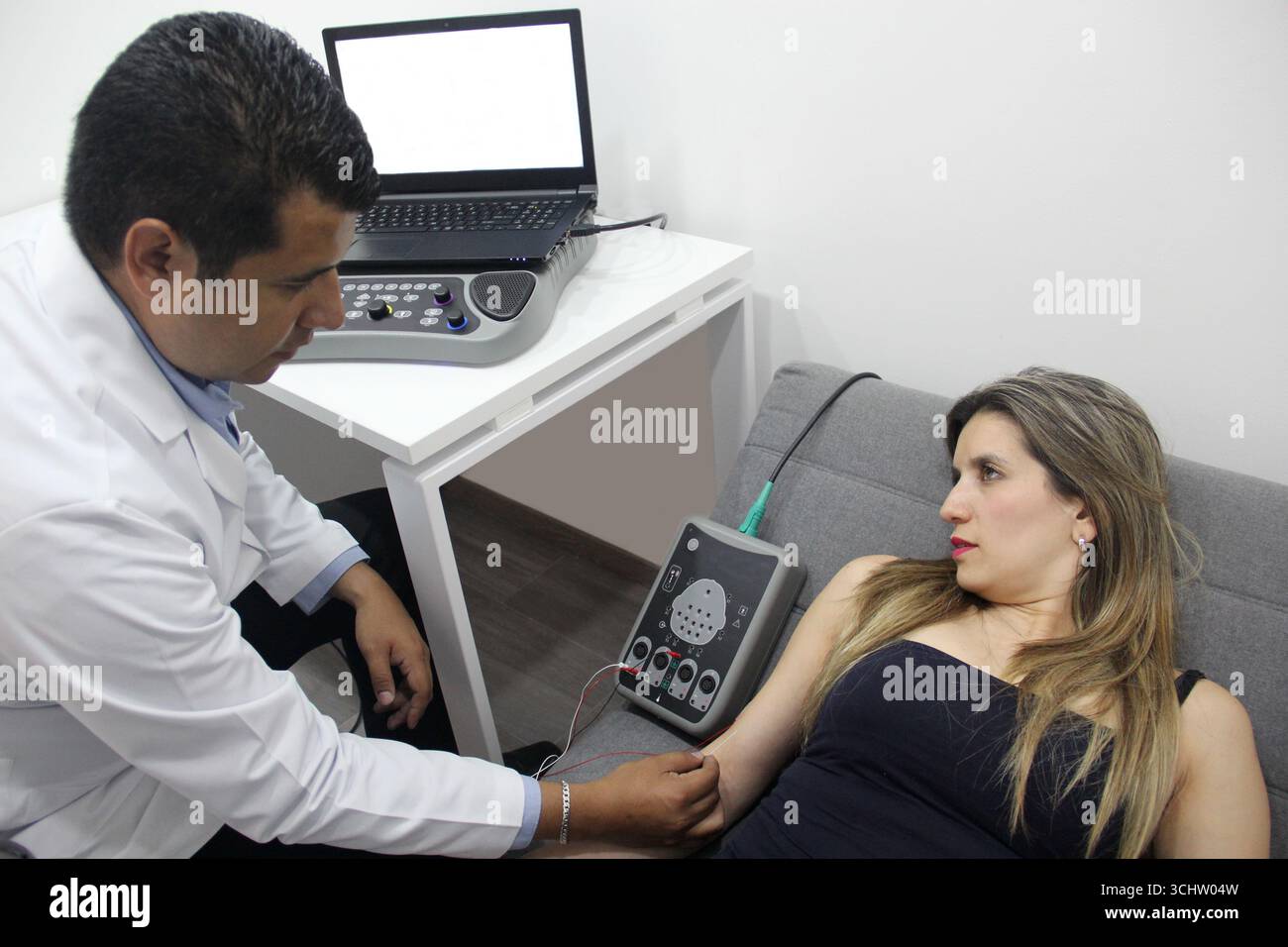 Electromyography EMG and Somatosensory Evoked Potentials PESS on the ...