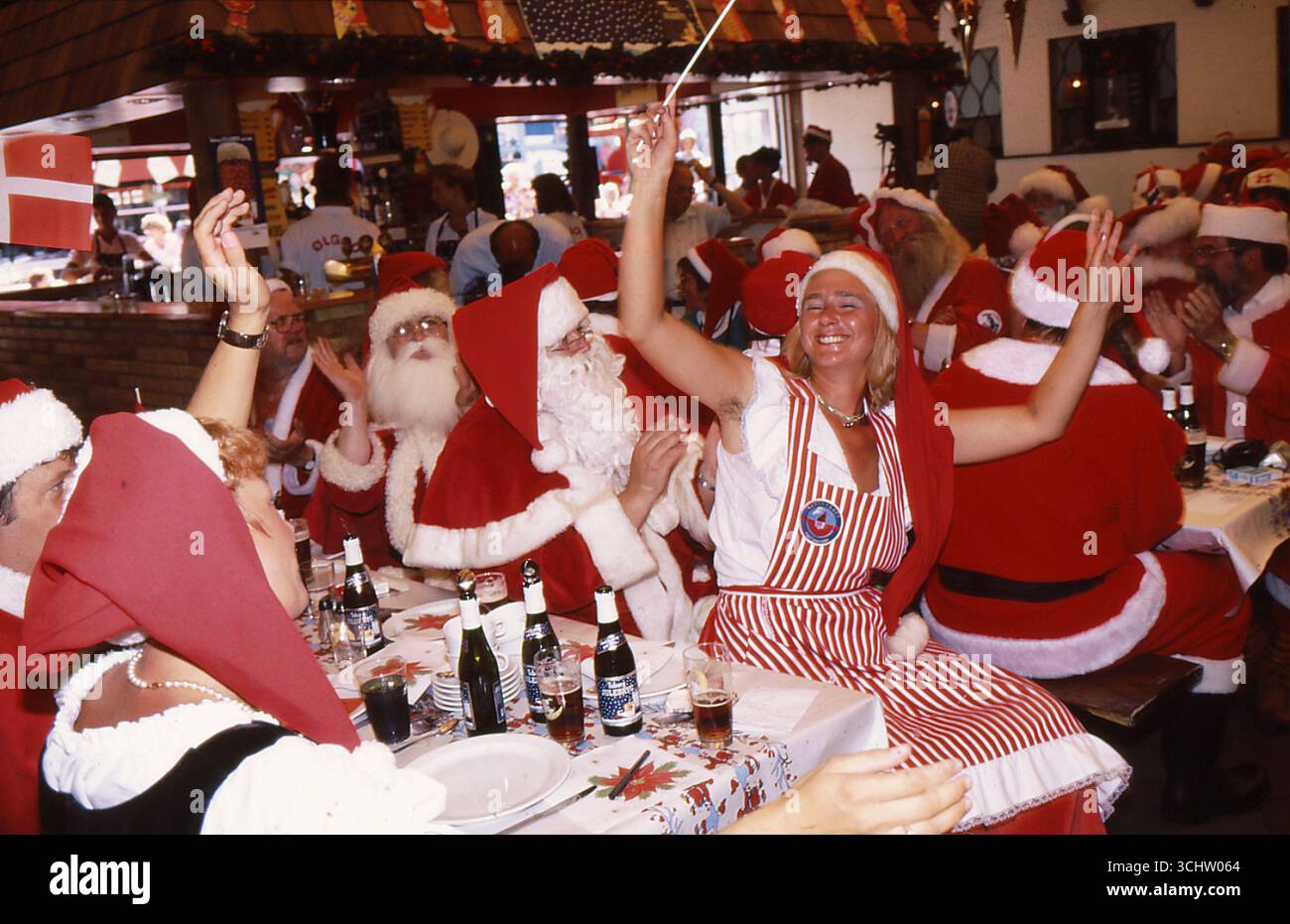 Copenhagen/ Denmark/july 1094 santa fromwhole world come to denmark ...