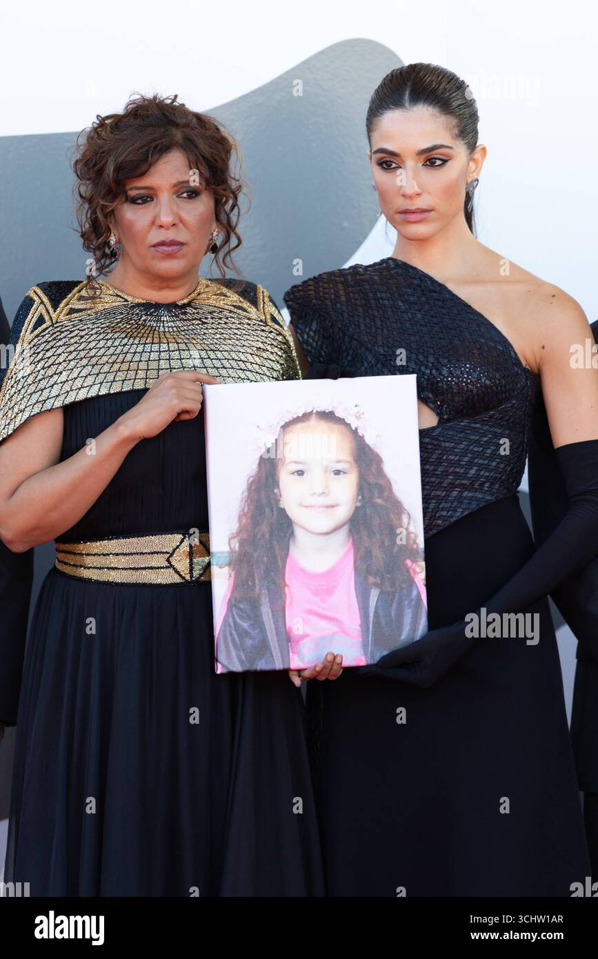 82. Internationalen Filmfestspiele von Venedig Venedig, Italien - 3. September 2025: Kaouther ...