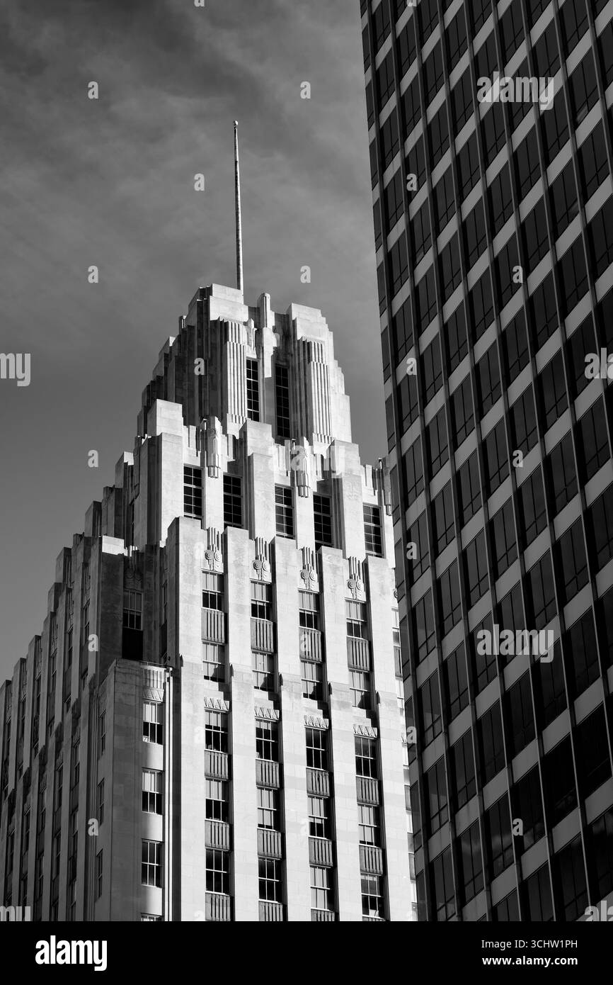 Reynolds building north carolina Black and White Stock Photos & Images ...