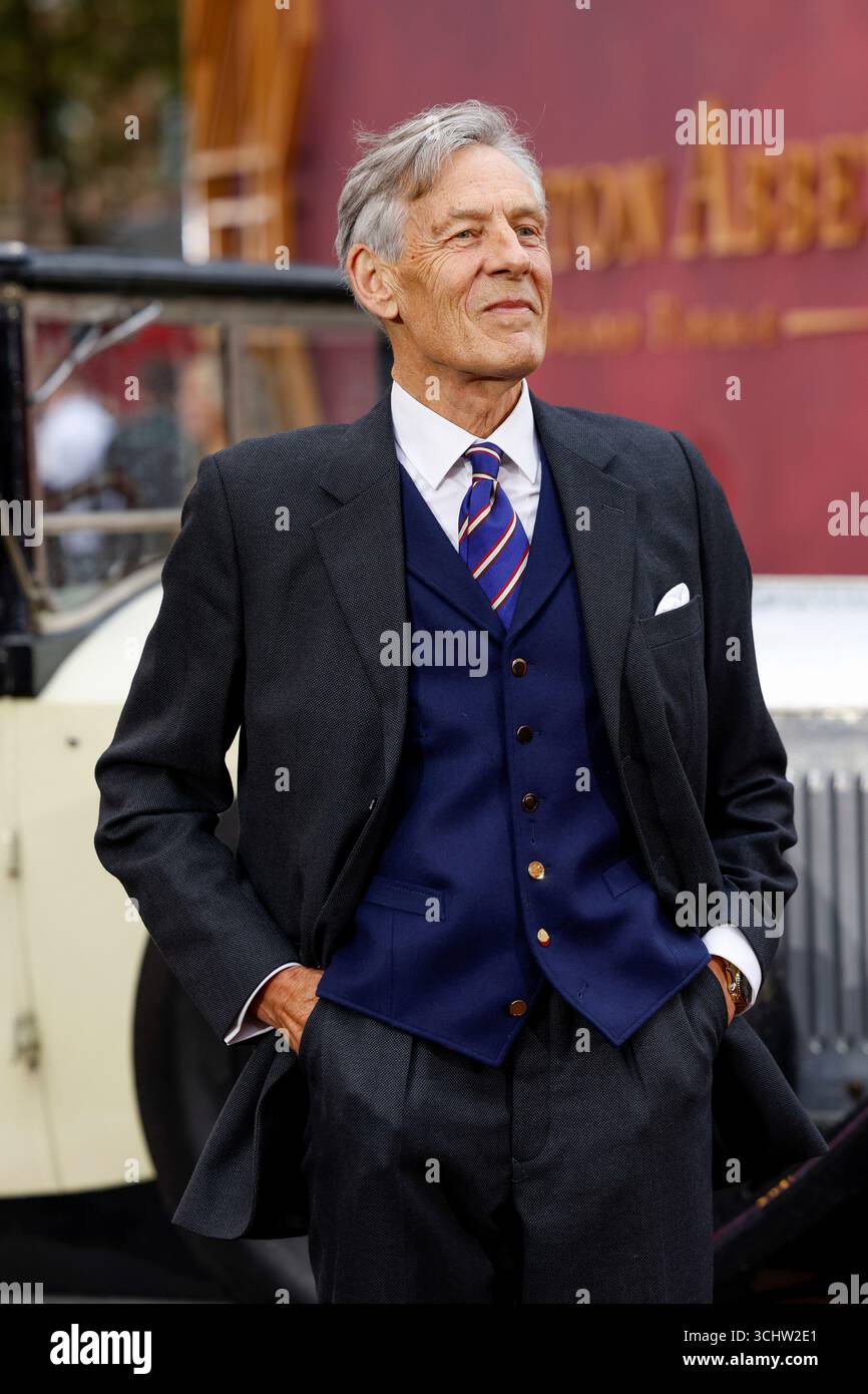 Douglas Reith poses for photographers upon arrival at the world ...