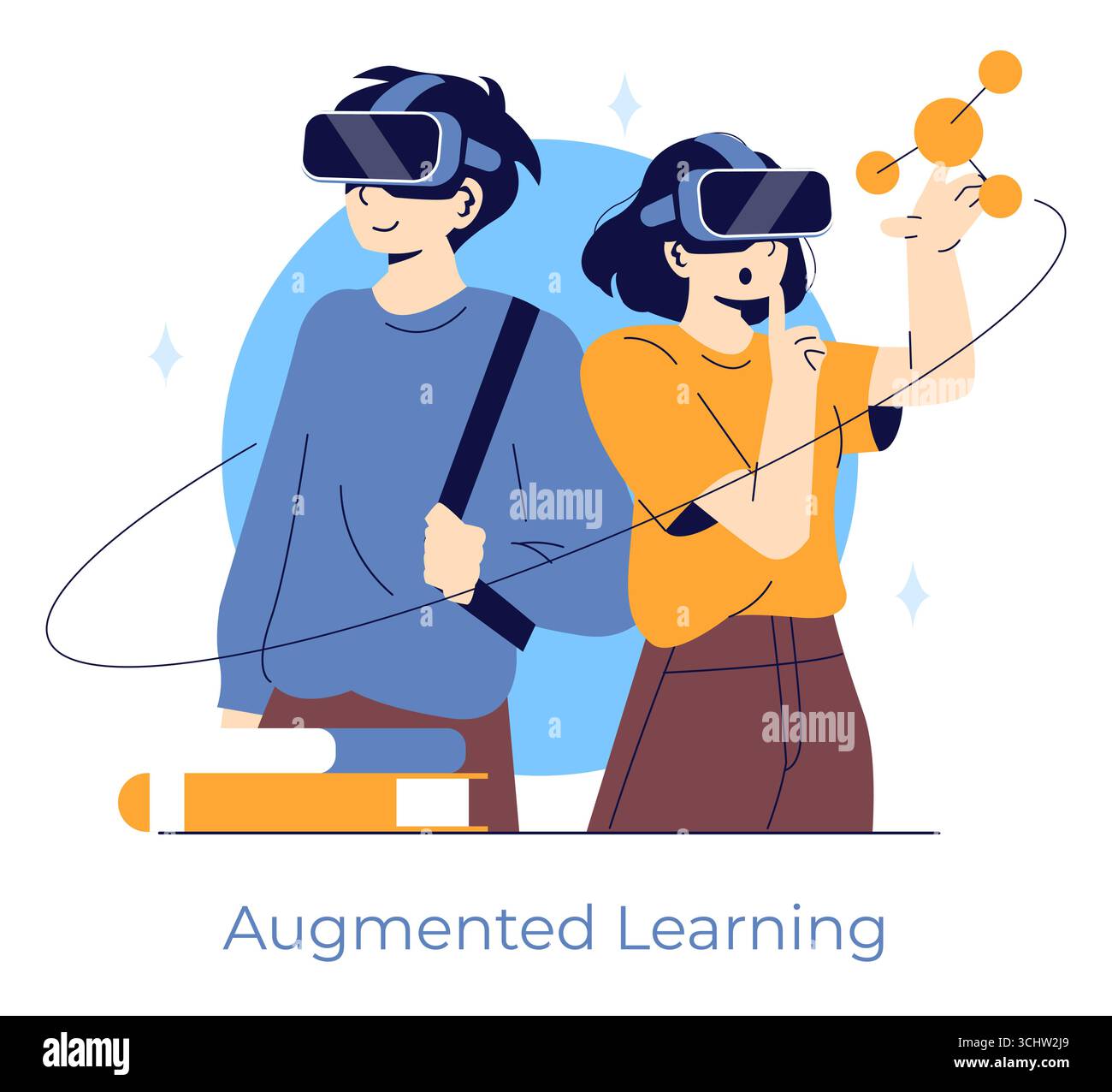 Explore future education immersive Stock Vector Images - Alamy