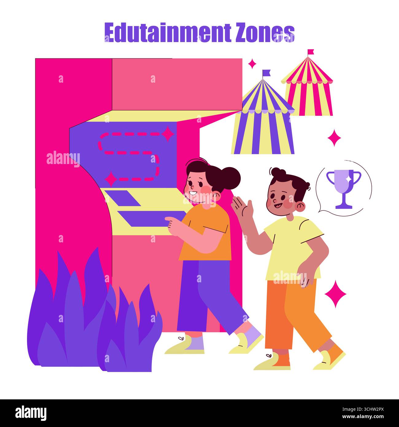 Two playtime Stock Vector Images - Alamy