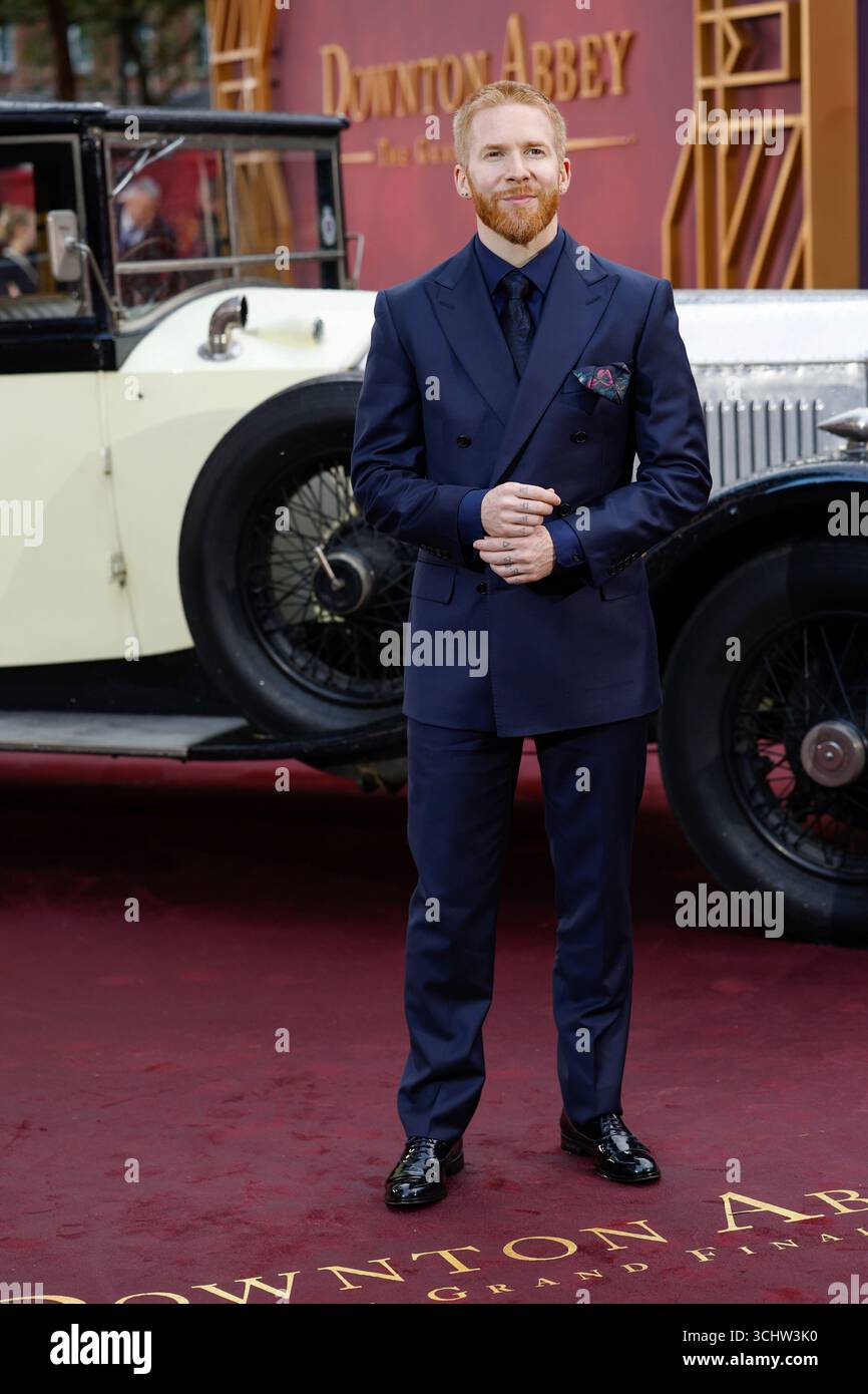 Neil Jones poses for photographers upon arrival at the world premiere ...