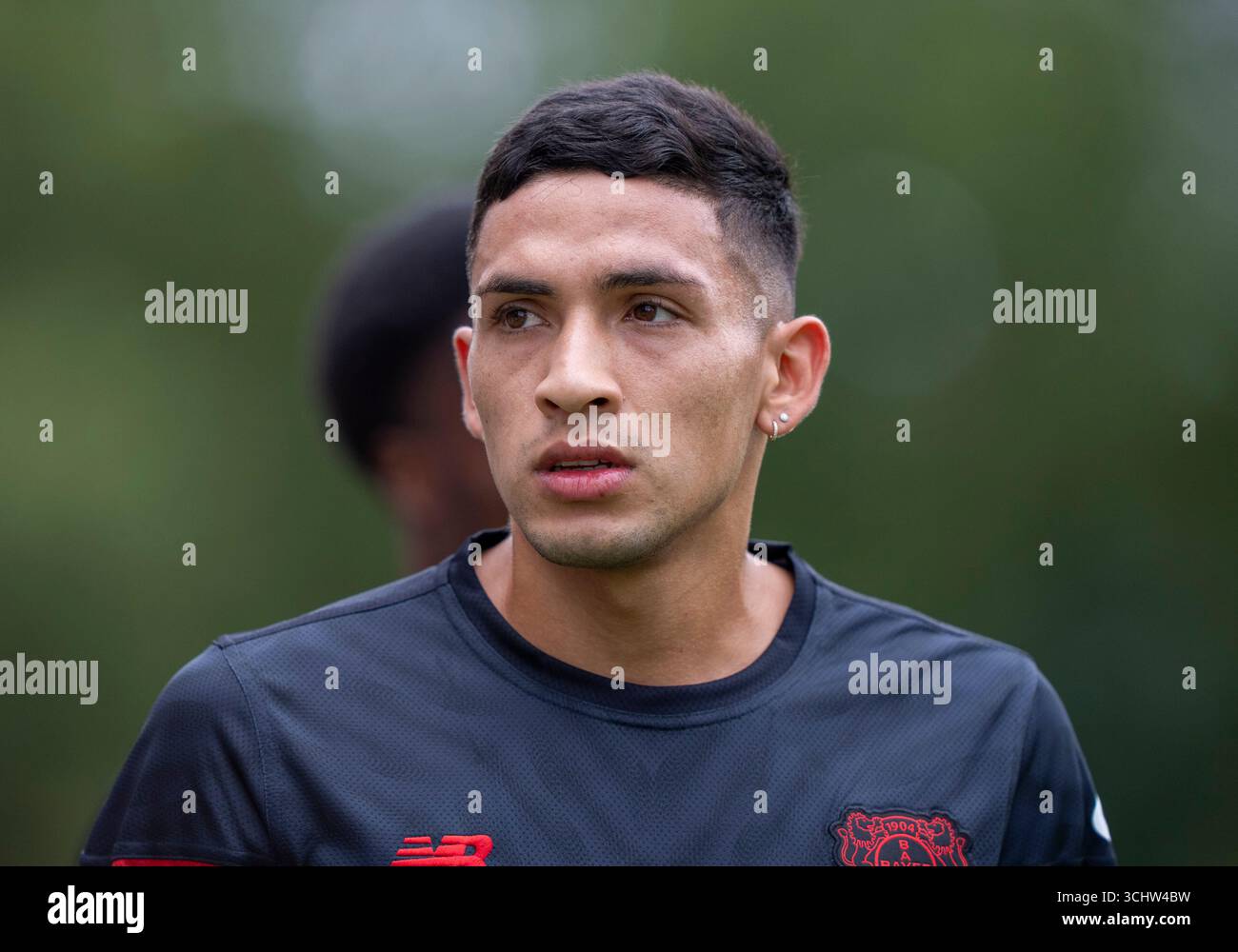 Ezequiel Fernandez (Bayer 04 Leverkusen, #6) 03.09.2025, Bayer Leverkusen - Viktoria Köln ...