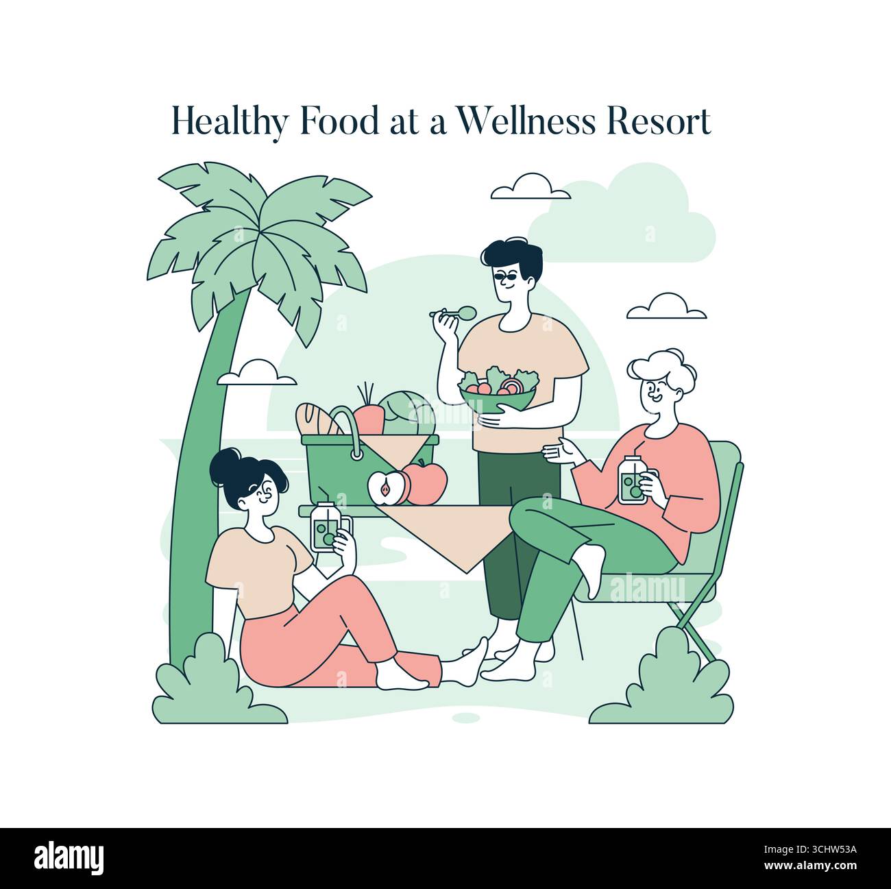 Fruits setting Stock Vector Images - Alamy