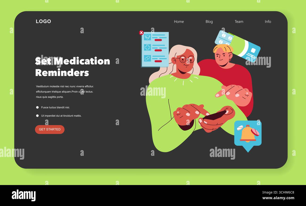 Colorful vector illustration depicting people engaged in setting up ...