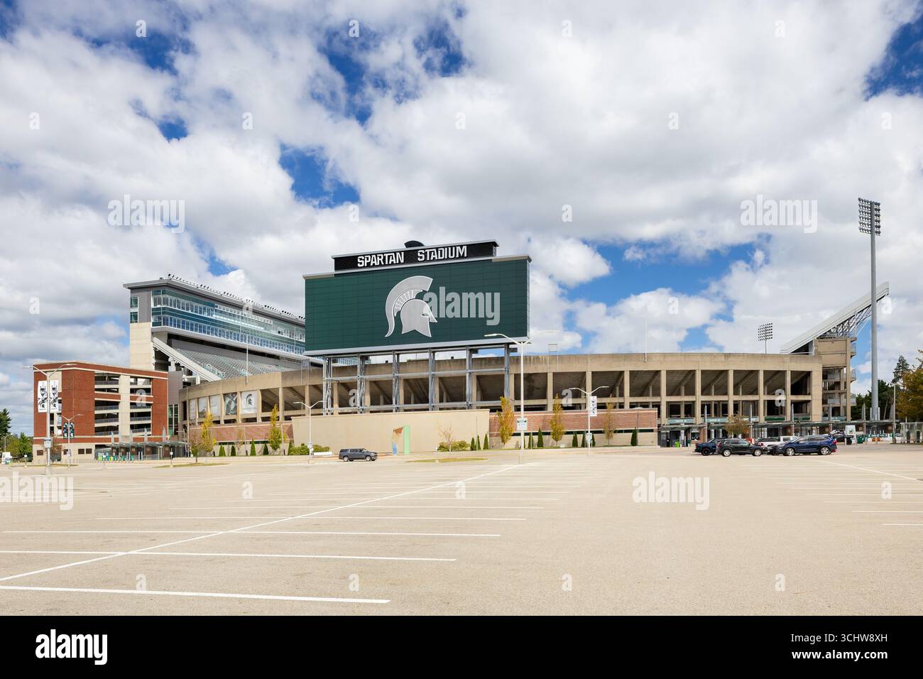 Spartan Stadium at Michigan State University, home to the Spartans ...