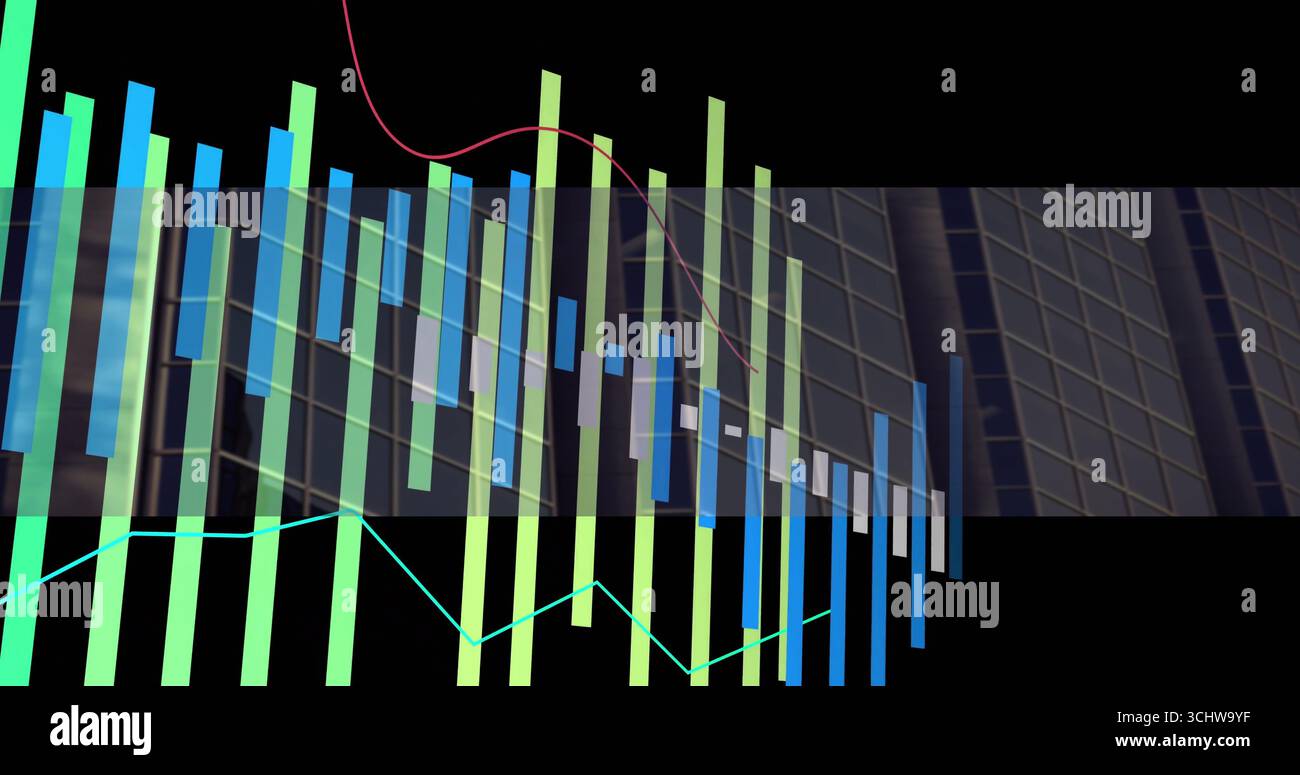 Animating data dashboard on hi-res stock photography and images - Alamy