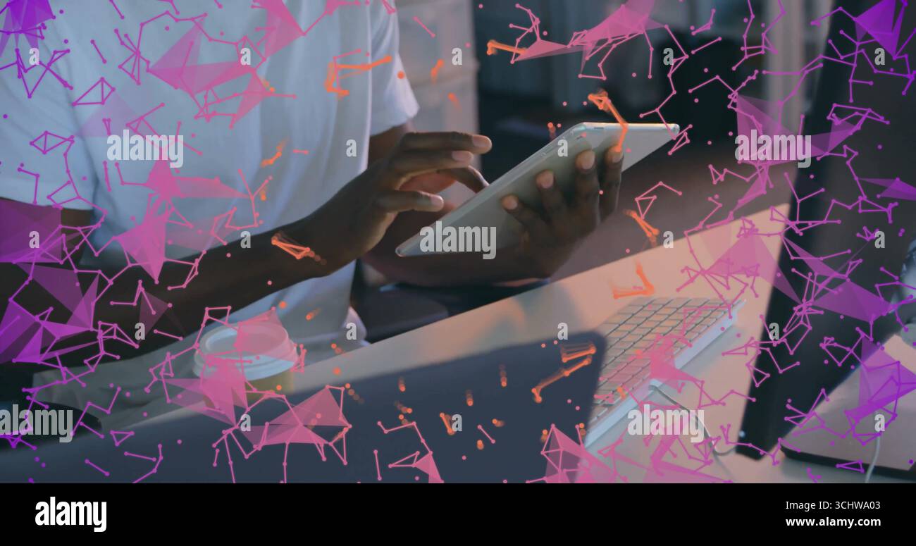 Man holding cup tapping hi-res stock photography and images - Alamy