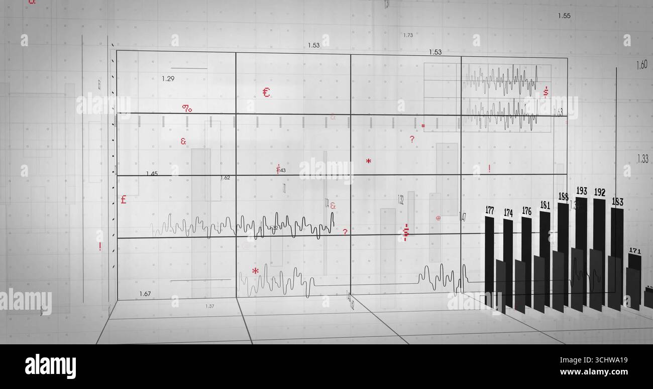 Numeric clusters hi-res stock photography and images - Alamy