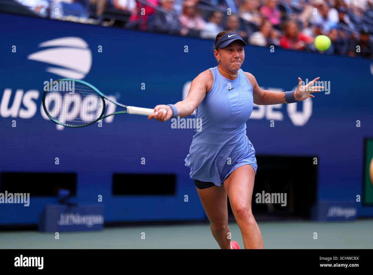 3 September 2025 - Flushing Meadows, New York - Amanda Anisimova during ...