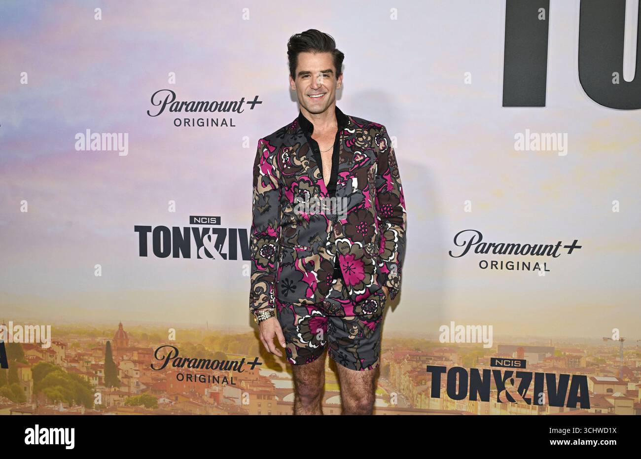 Travis Nesbitt attends the "NCIS: Tony & Ziva" red carpet photo call at Spyscape on Wednesday ...