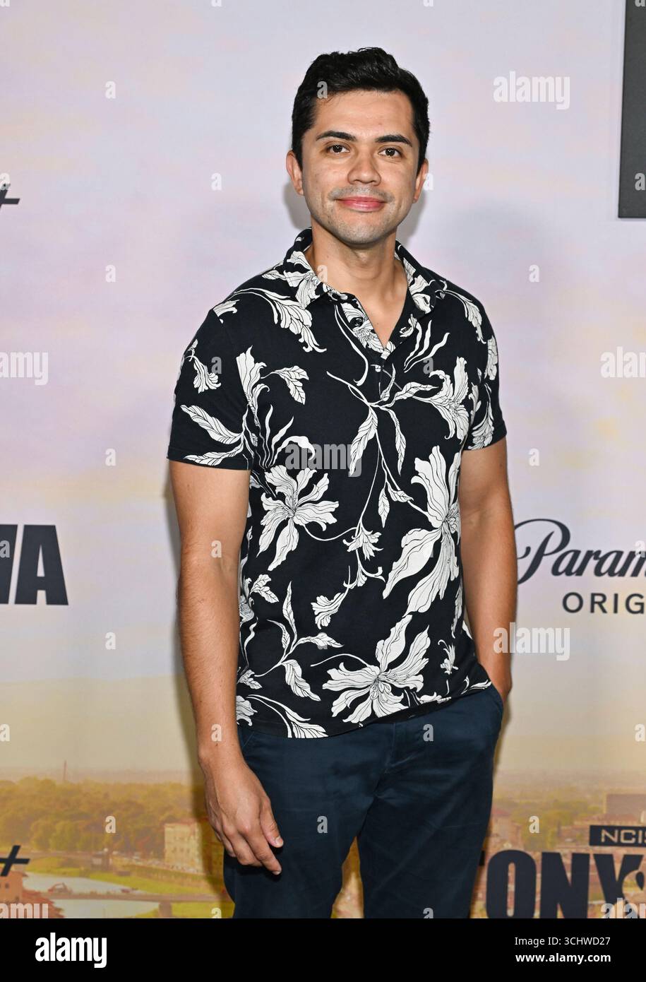 Luis Flores attends the "NCIS: Tony & Ziva" red carpet photo call at ...