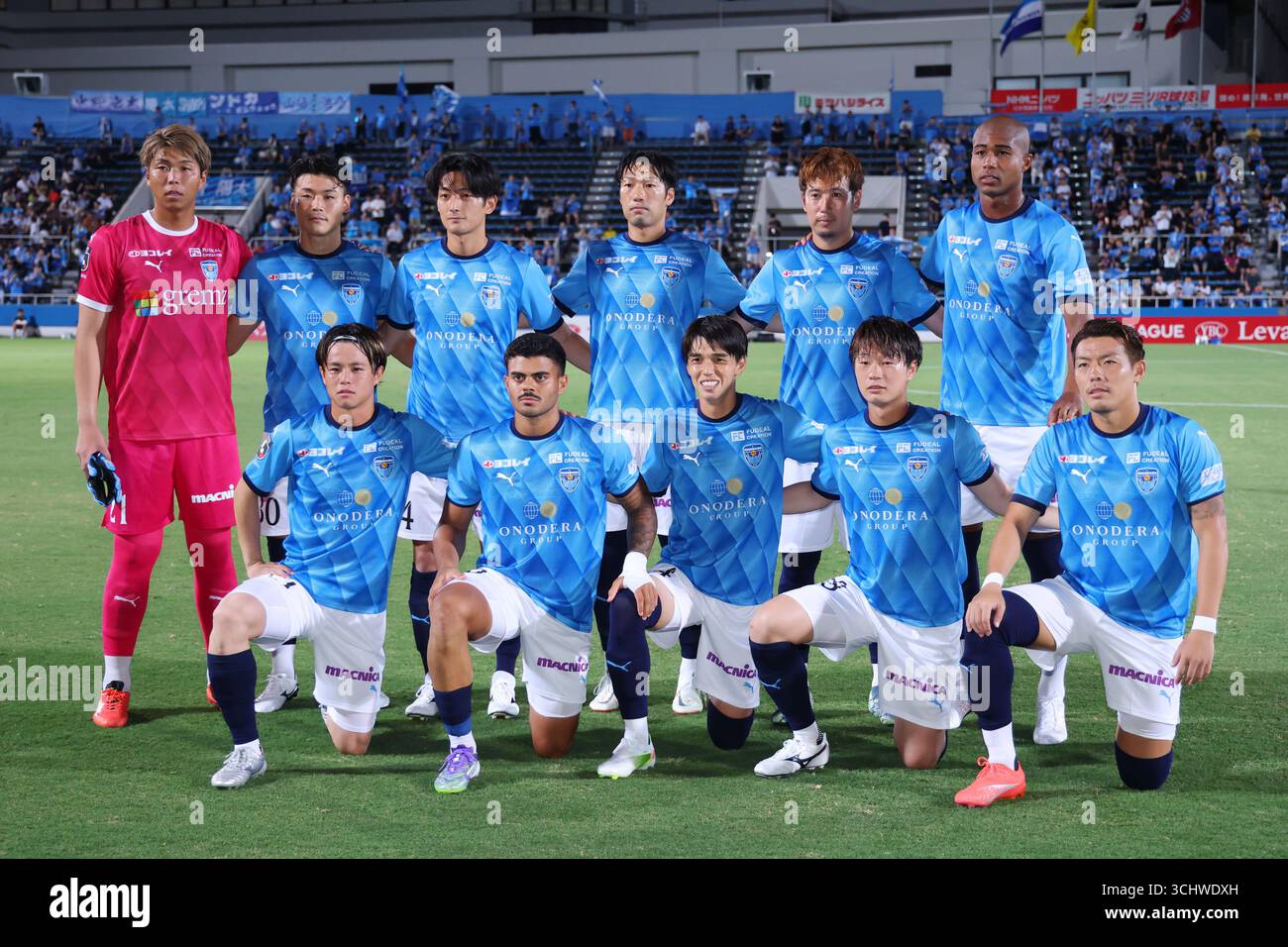 FC/Yokohama FC team group line-up, SEPTEMBER 3, 2025 - Football / Soccer : 2025 J. League YBC ...