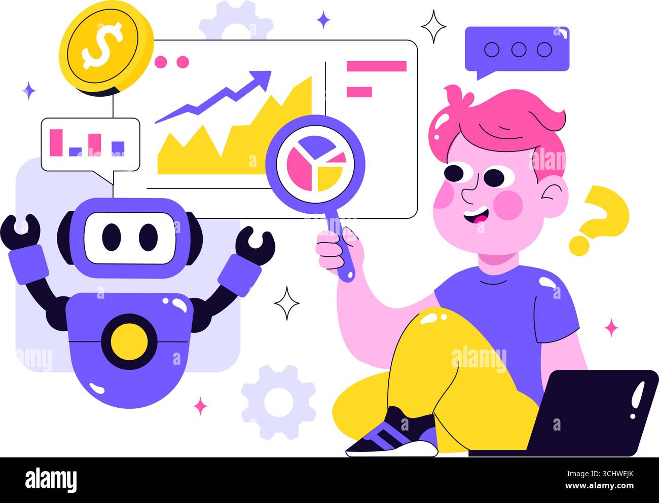 Cybernetic systems Stock Vector Images - Alamy