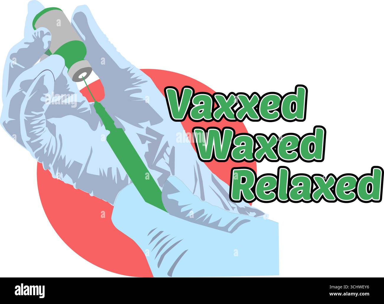 Injection glove Stock Vector Images - Alamy