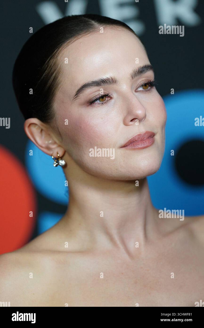 Zoey Deutch at arrivals for THE THREESOME Screening, The Metrograph ...