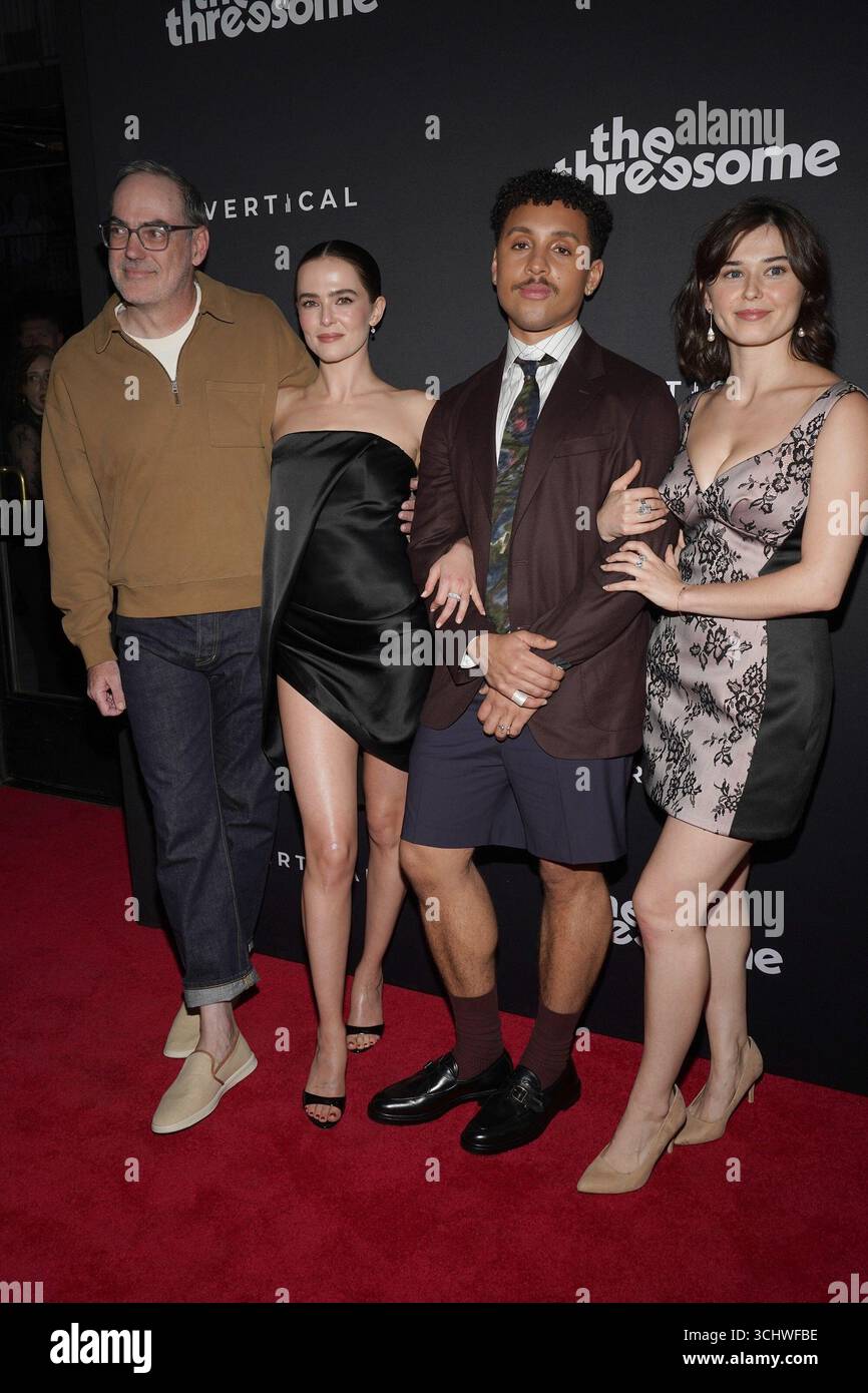 Chad Hartigan, Zoey Deutch, Jaboukie Young-White, Ruby Cruz at arrivals ...