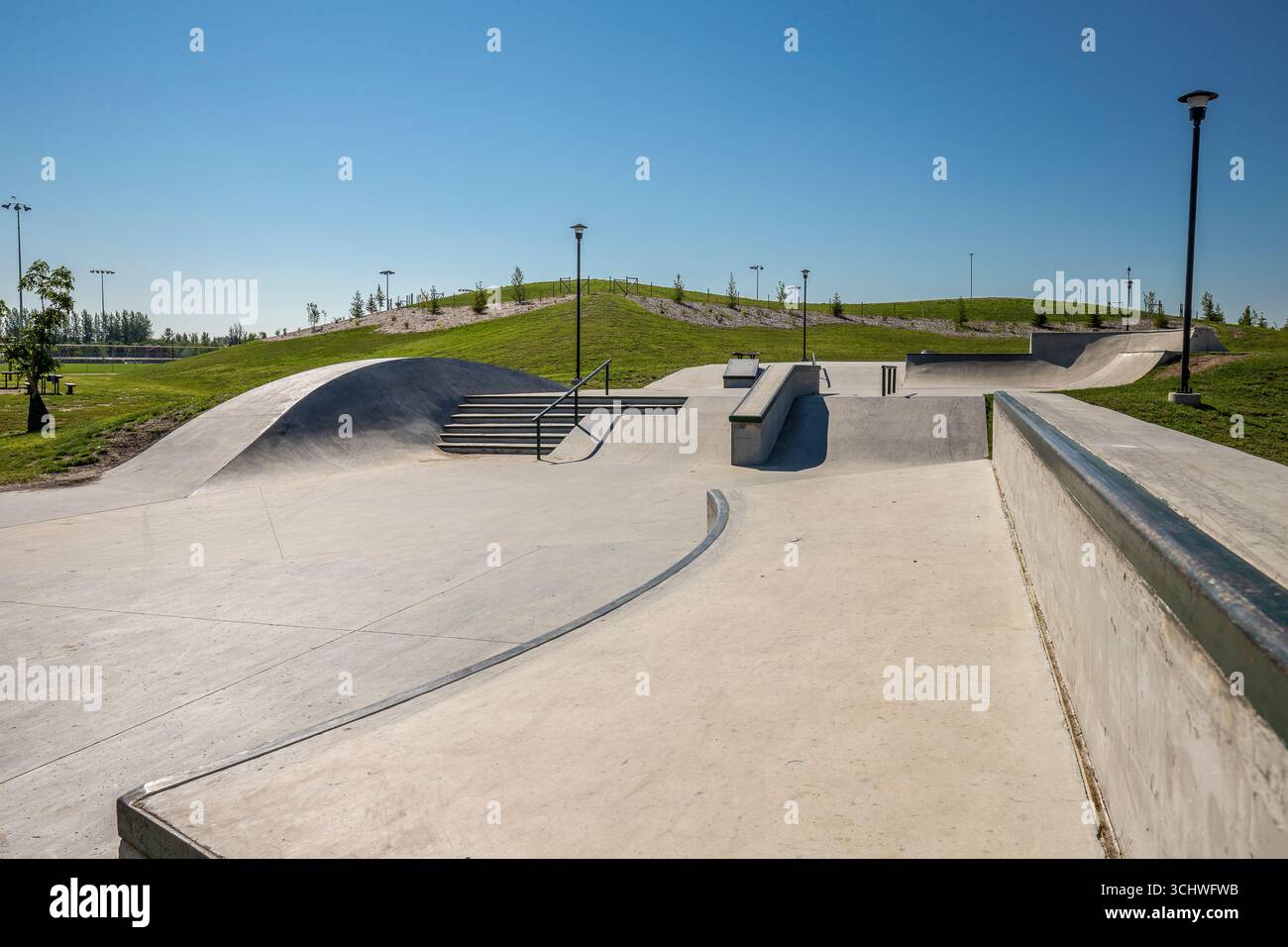 Ground photo of Prairie Oasis Park featuring play areas, walking trails ...