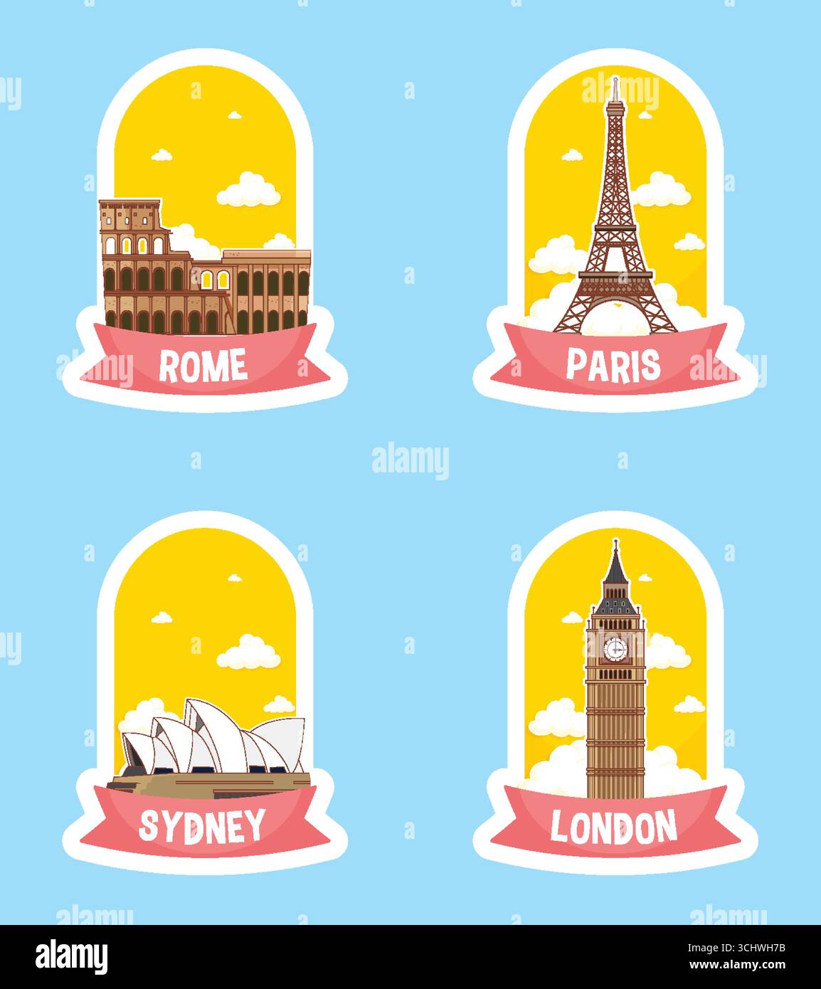 London heritage sites Stock Vector Images - Alamy