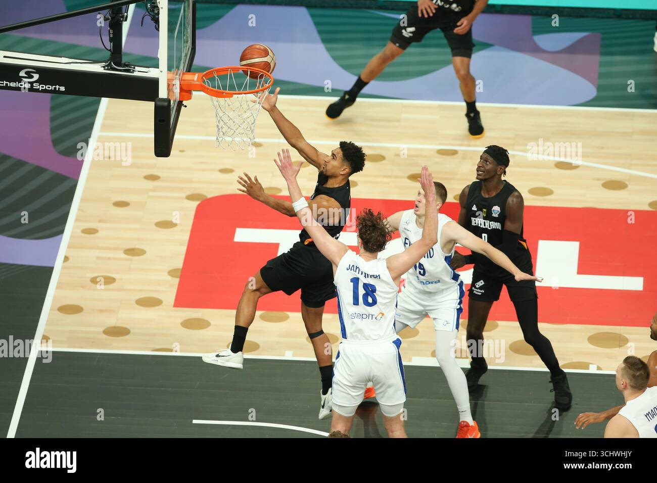 03 September 2025, Finland, Tampere: Basketball: European Championship ...