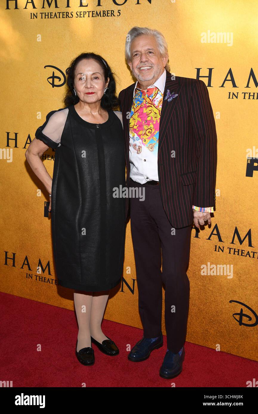 (L-R) Luis A. Miranda Jr. and Luz Towns-Miranda attend the New York ...